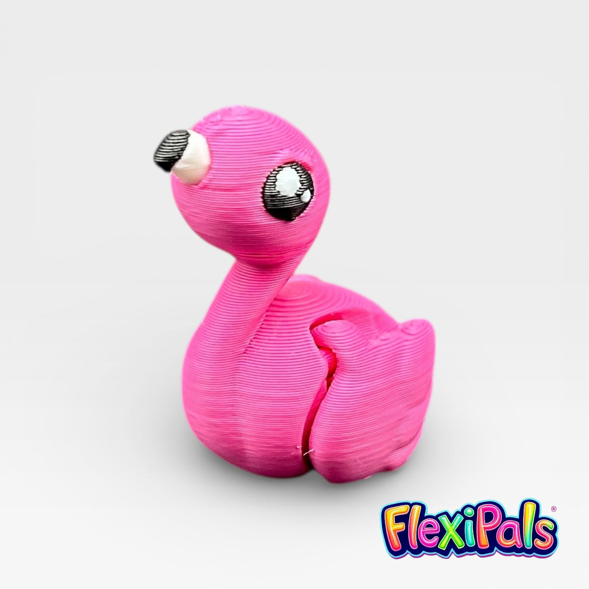 Flexi Flamingo – Articulated 3D Printed Bird Fidget – FlexiPals