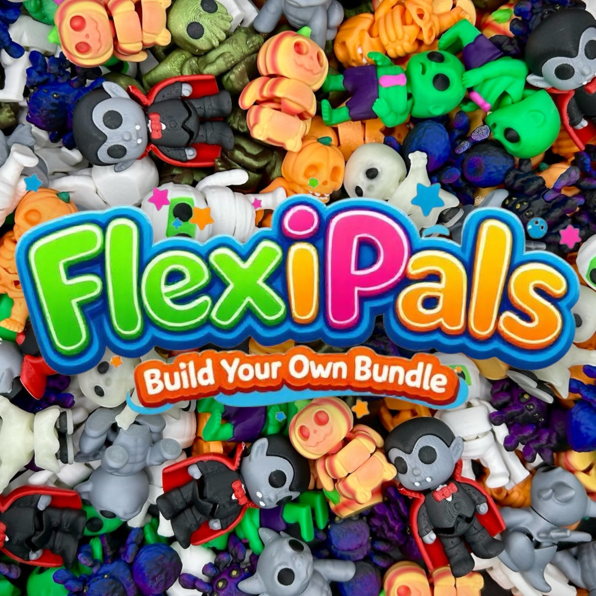 Build Your Own Flexi Bundle – Mix & Match 3D Fidgets – FlexiPals